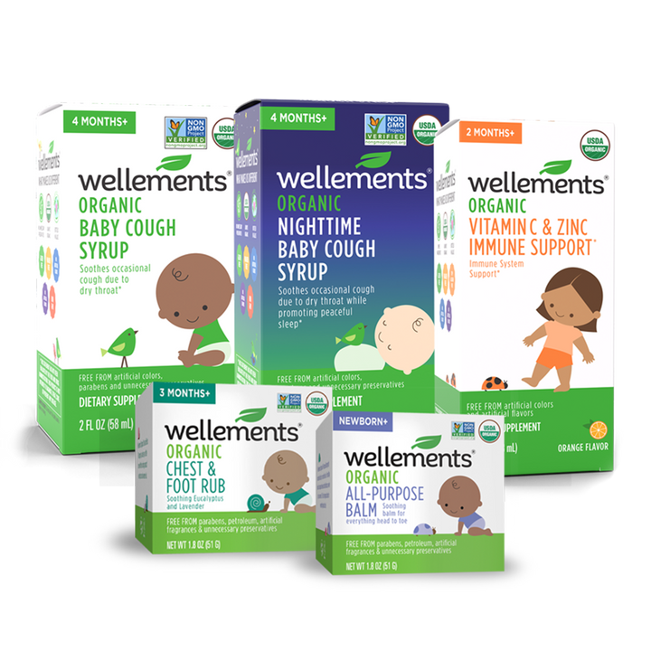 Wellements Organic Probiotic Drops For Newborn Babies & Infants {Helps ...