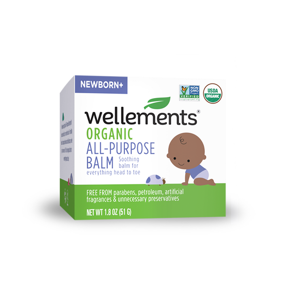 Organic All-Purpose Baby Balm for Babies & Infants w/ Chafed, Dry Skin ...