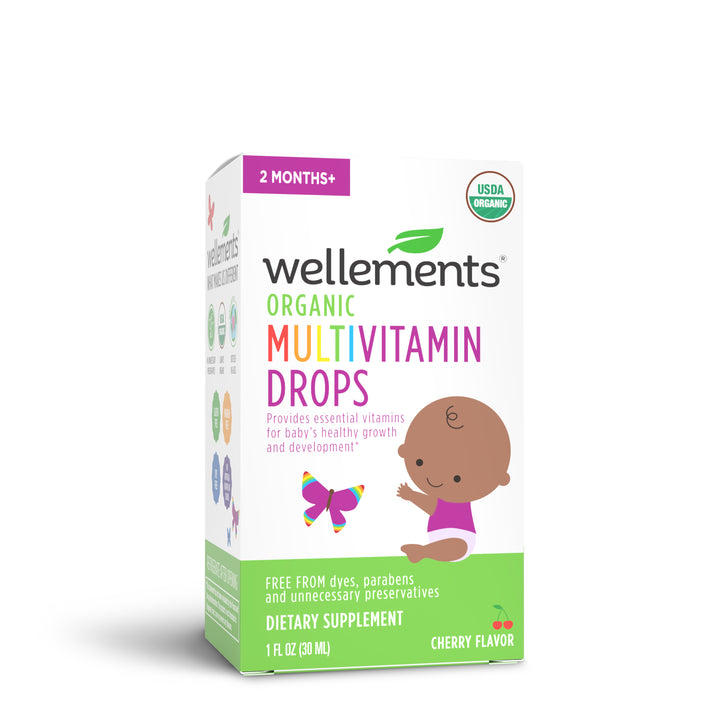 Wellements Organic Multivitamins For Babies & Infants {Includes Vitamin ...