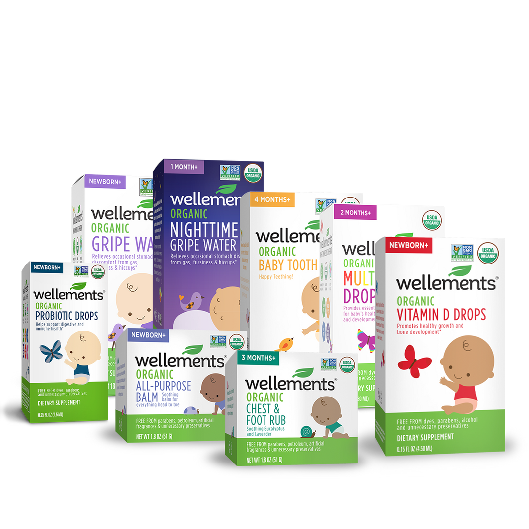 Organic Iron Drops Supplement For Babies & Toddlers | Wellements ...