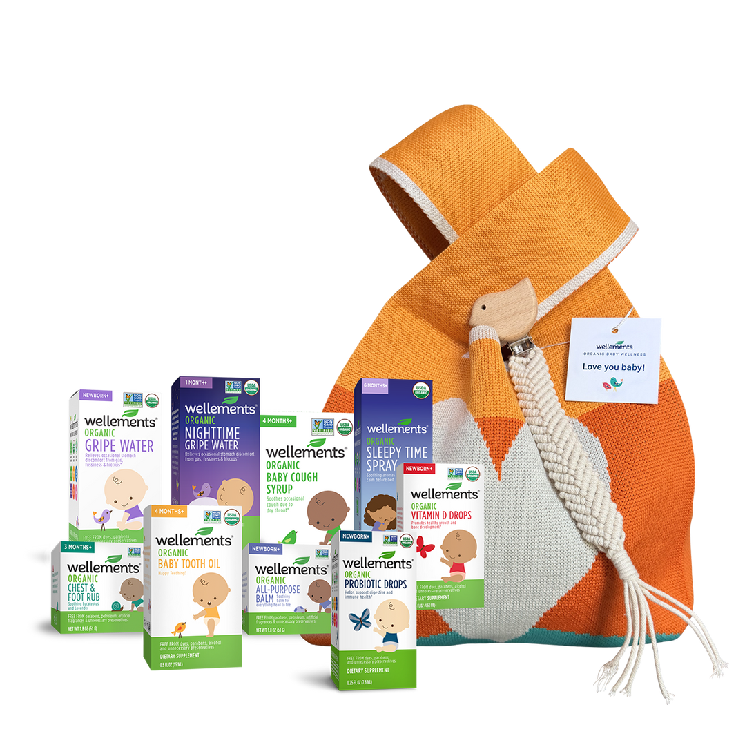 USDA Organic Baby Wellness Essentials: Newborn-Toddler | Wellements®