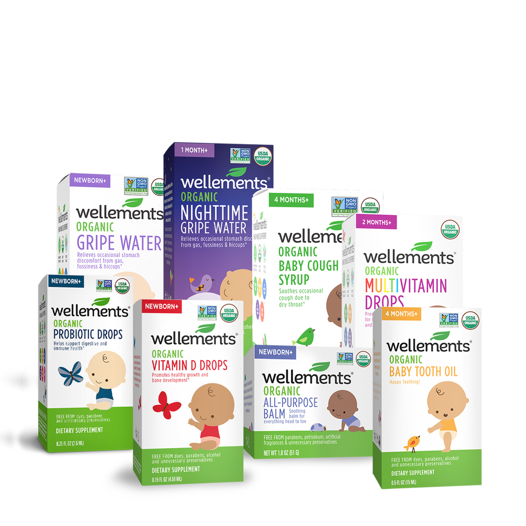 Organic Iron Drops Supplement For Babies & Toddlers | Wellements ...