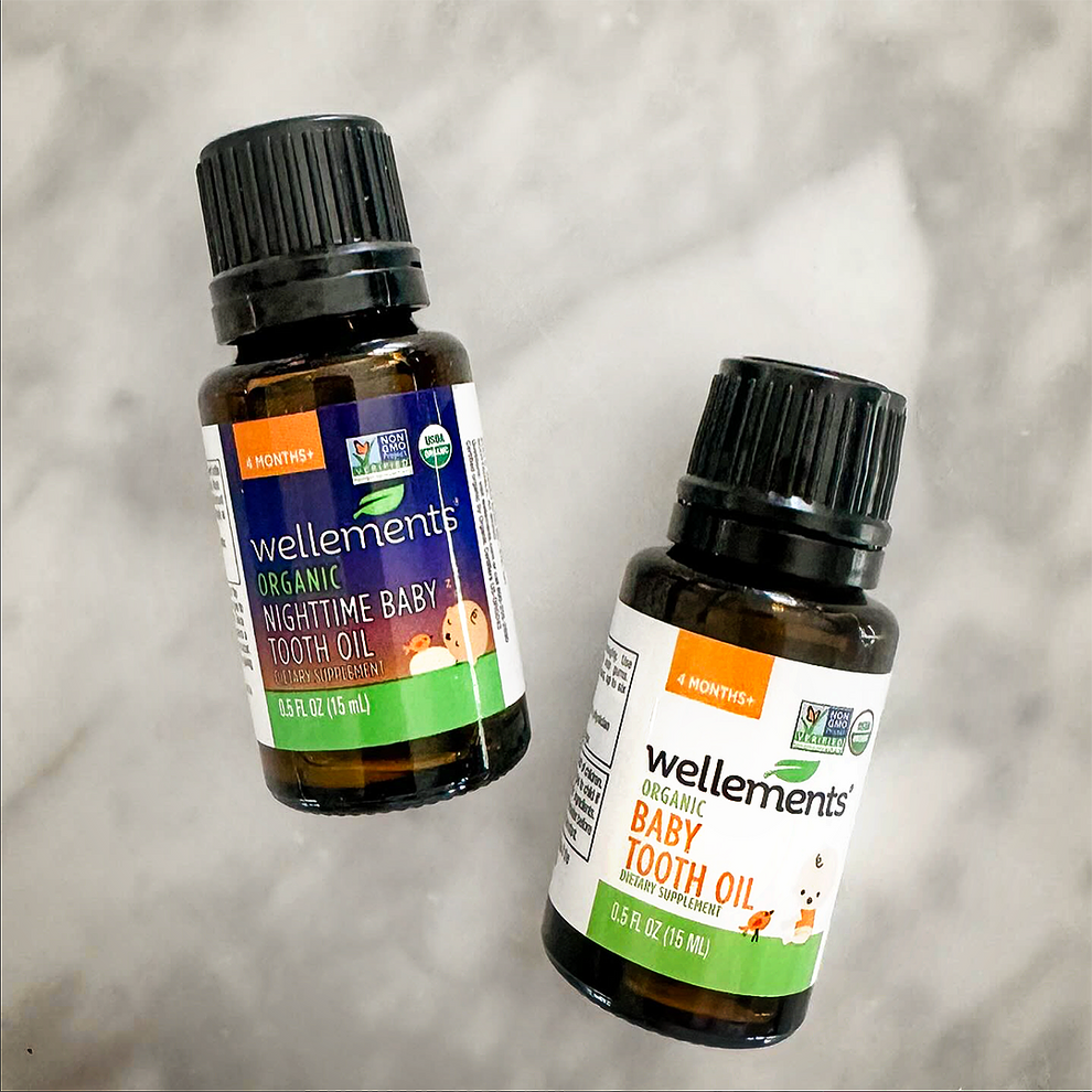 Organic Baby Tooth Oil - Clove Oil For Teething Babies | Wellements ...