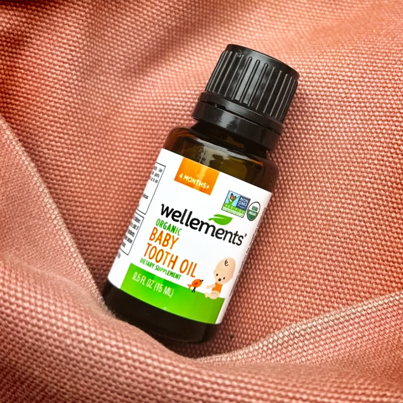 Organic Baby Tooth Oil - Clove Oil For Teething Babies | Wellements ...