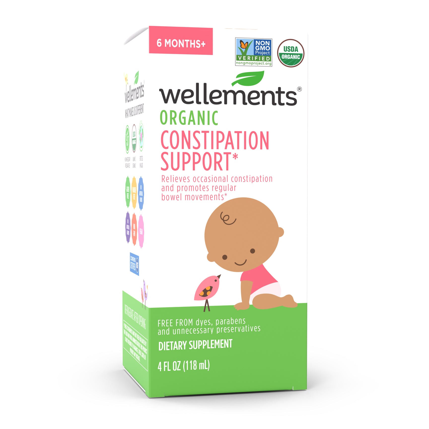 Organic Constipation Support For Babies & Infants - Baby Stool Softener ...