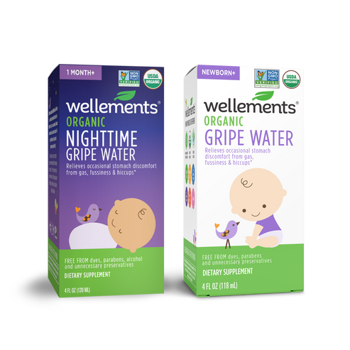 Organic Gripe Water Day & Night Combo Pack - Infant Colic Drops ...