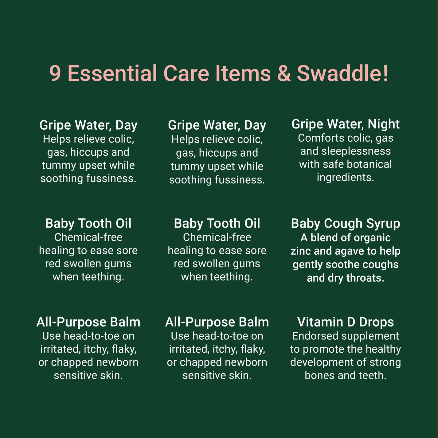 Wellements Organic Bundle Set for Newborn Babies – Wellements®