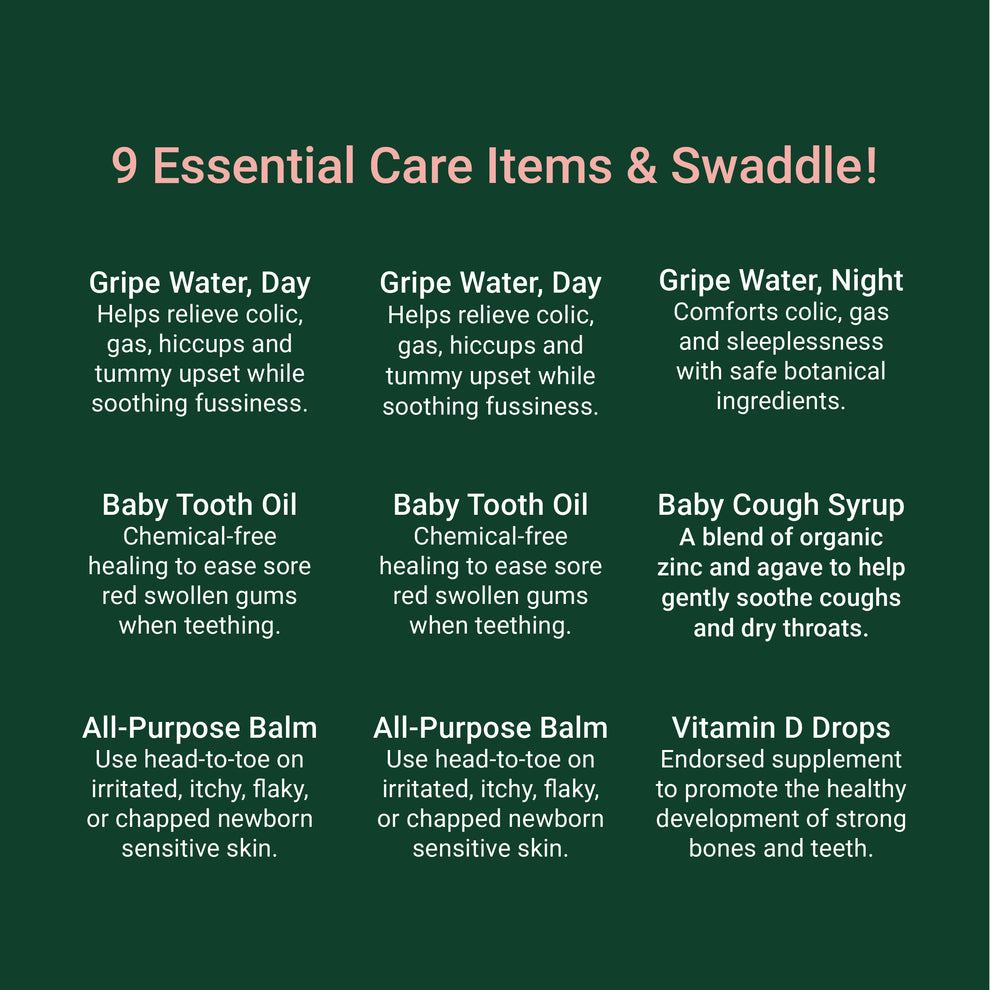 Wellements Organic Bundle Set for Newborn Babies – Wellements®