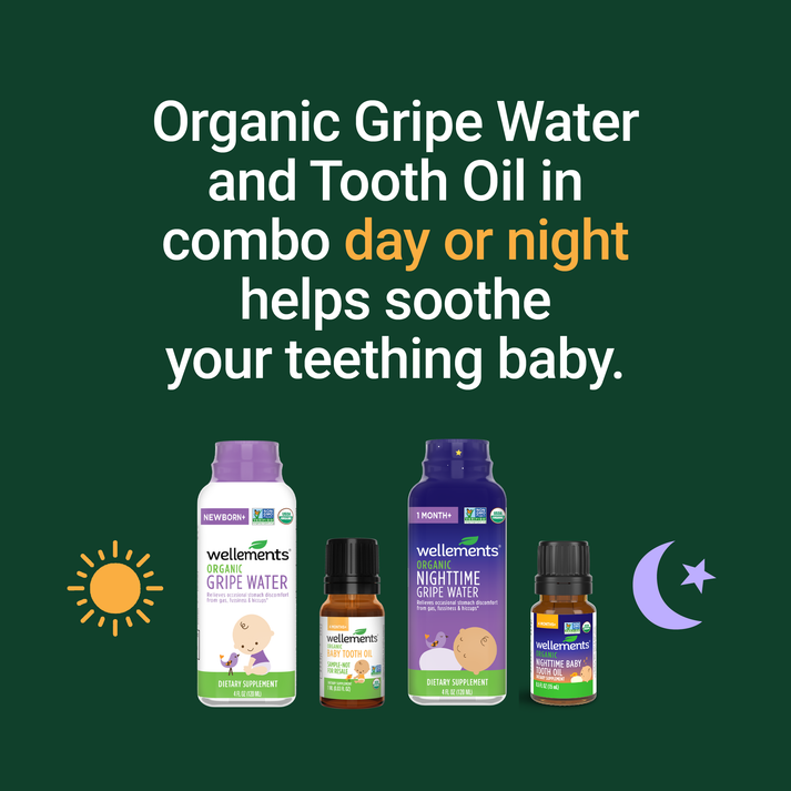 Organic Baby Tooth Oil - Clove Oil For Teething Babies | Wellements ...