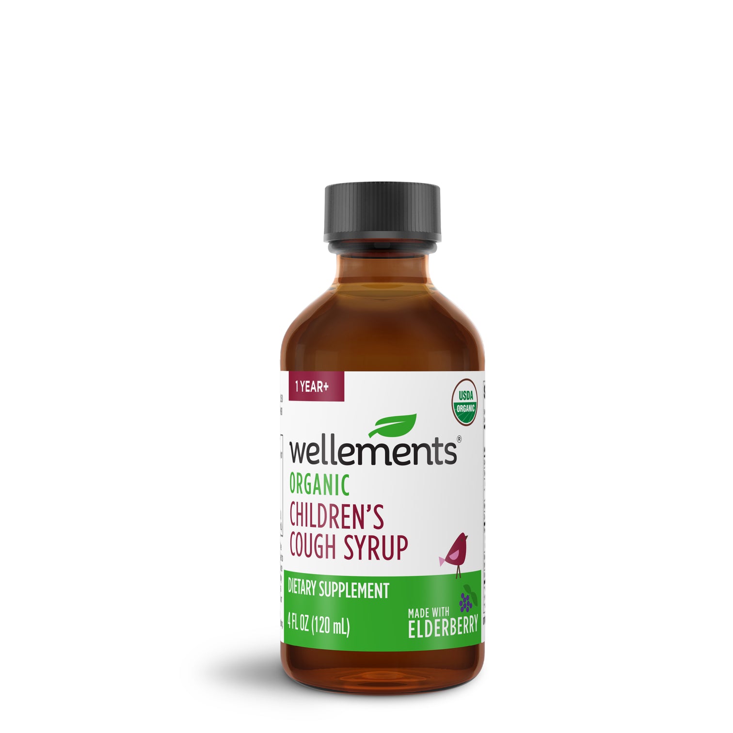 Organic Cough Syrup For Kids, Children & Toddlers | Wellements ...