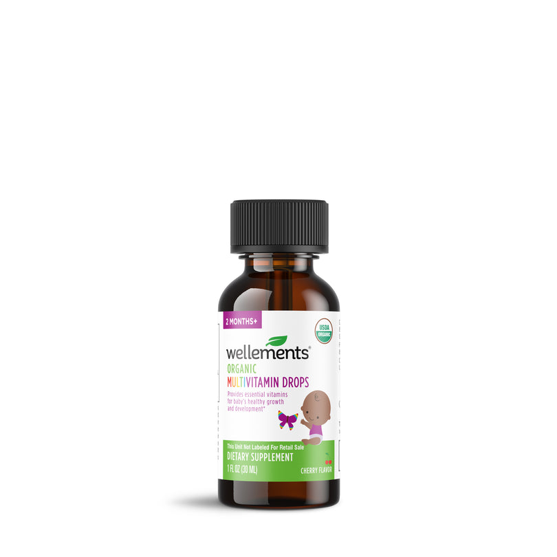 Wellements Organic Multivitamins For Babies & Infants {Includes Vitamin ...