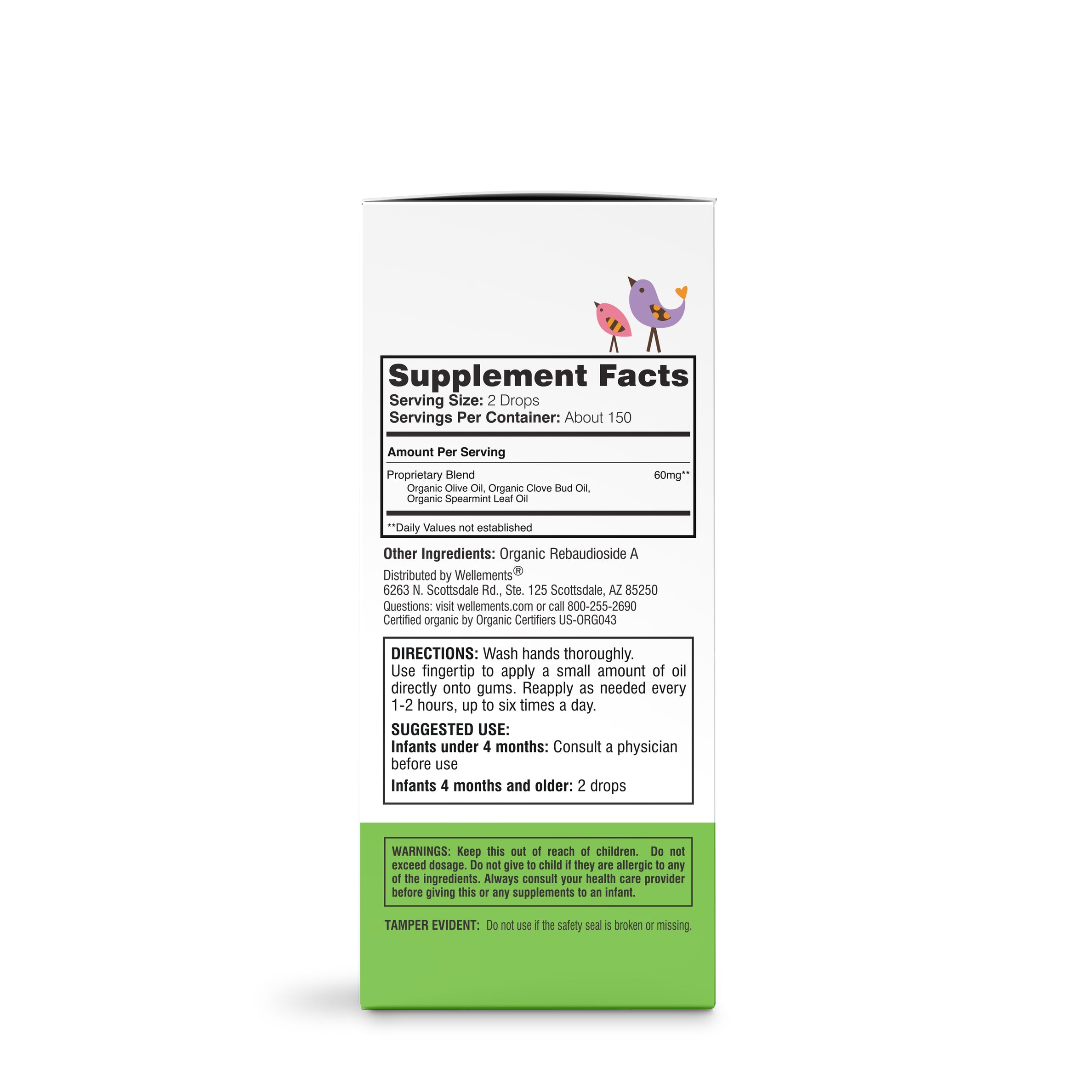 Organic Baby Tooth Oil - Clove Oil For Teething Babies | Wellements ...