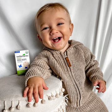 Organic Iron Drops Supplement For Babies & Toddlers | Wellements ...