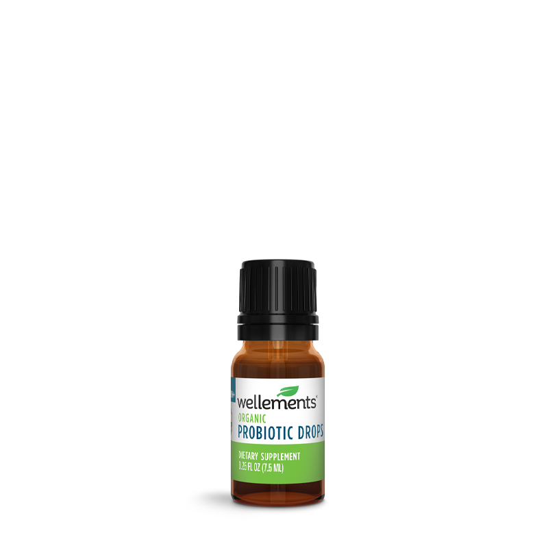 Wellements Organic Probiotic Drops For Newborn Babies & Infants {Helps ...