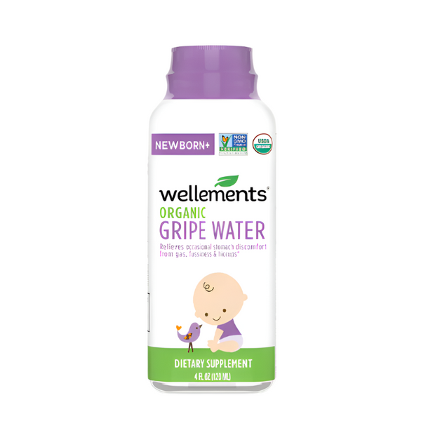 Wellements® Organic Gripe Water Combo - Ease Tummy Discomfort & Gas
