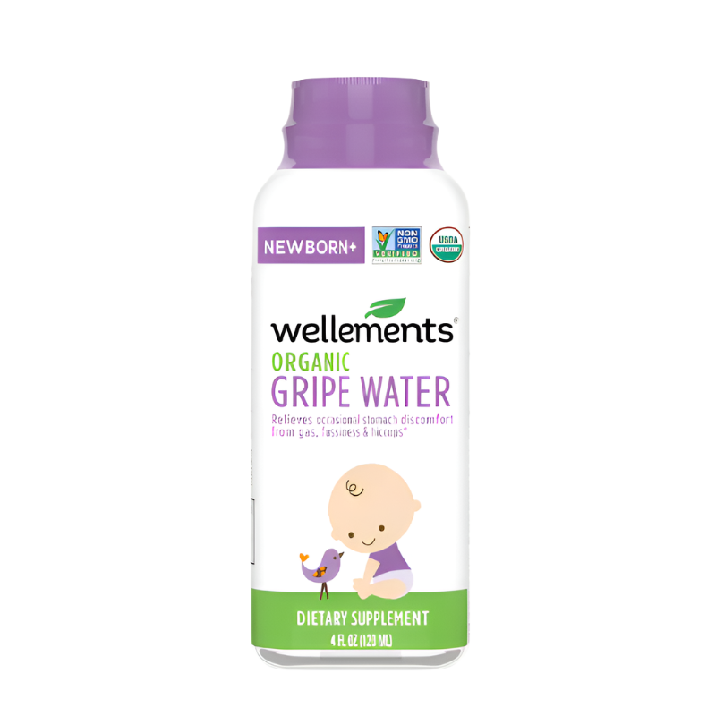 Wellements® Organic Gripe Water Combo - Ease Tummy Discomfort & Gas